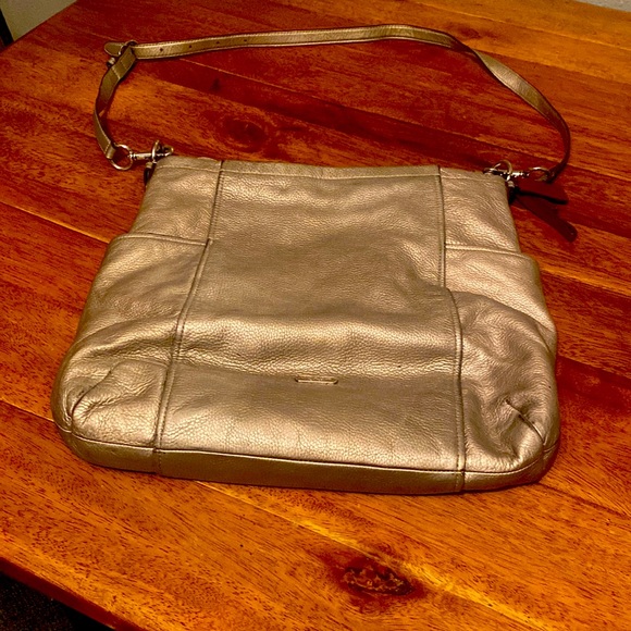 Coach | Bags | Coach Sack Purse Silver | Poshmark